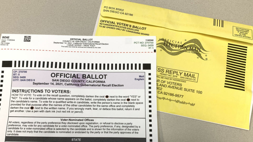 Commentary: Here’s Why You Need to Vote in the California Recall ...