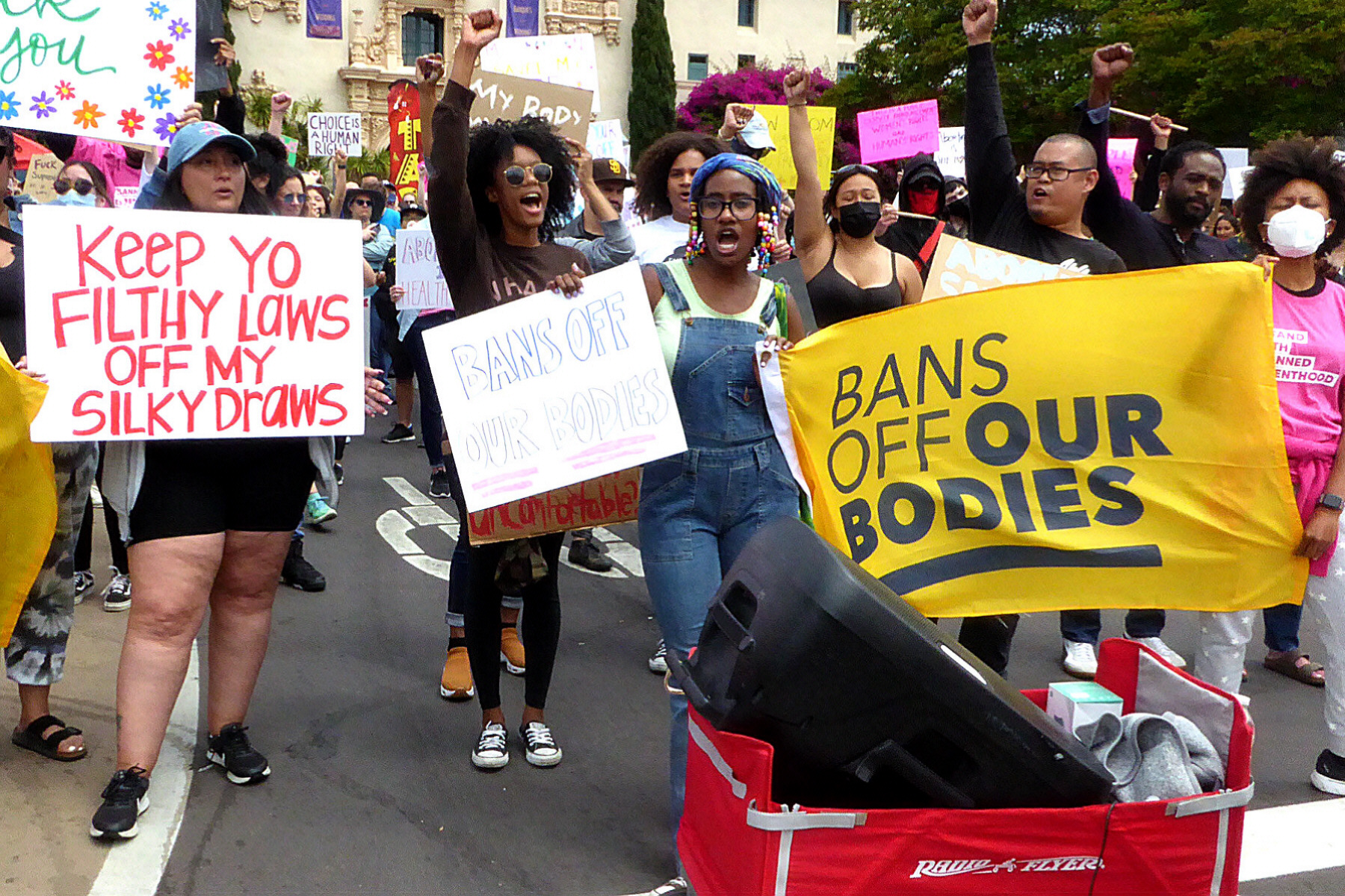Hundreds March For Reproduction Rights - The San Diego Voice & Viewpoint