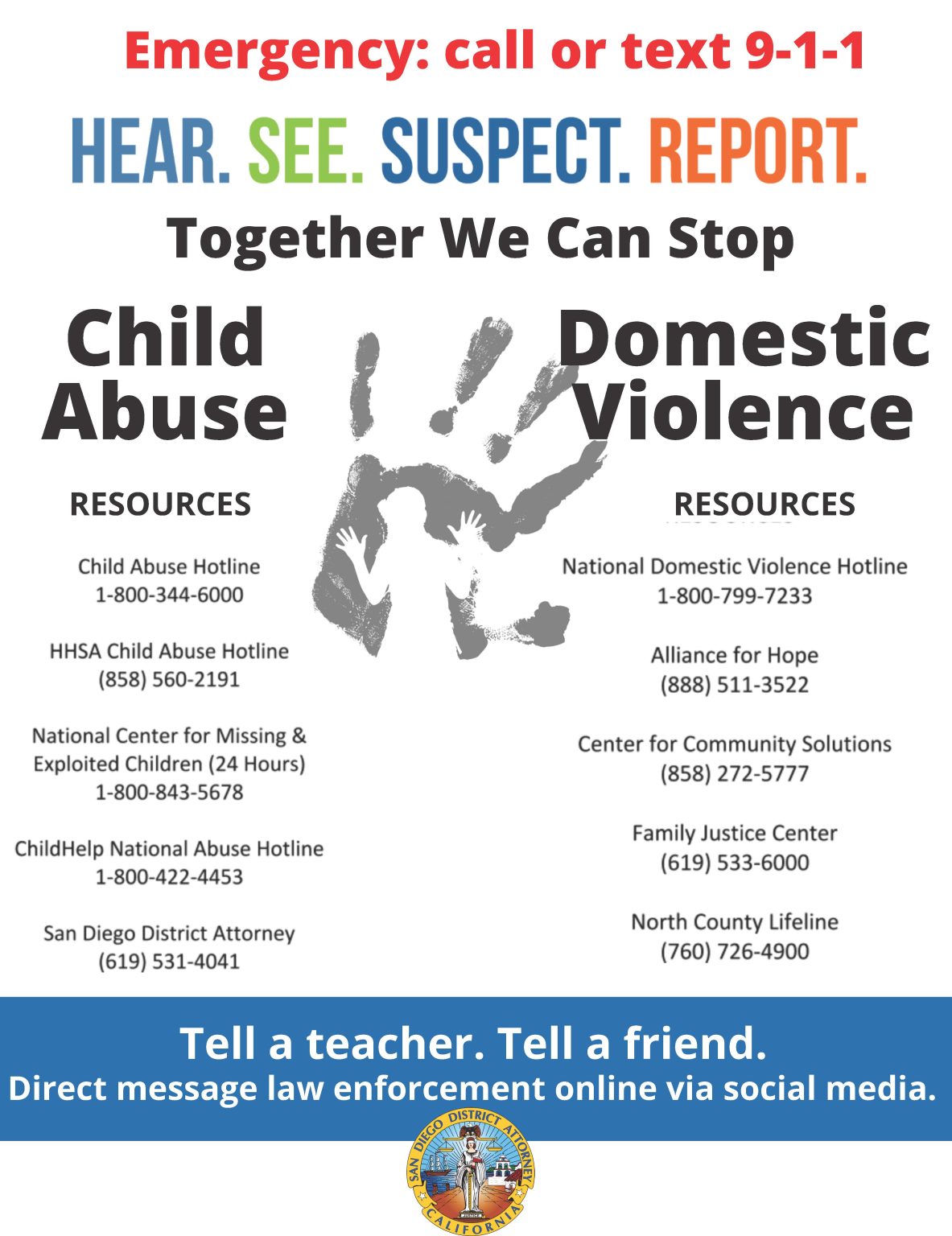 October is Domestic Violence Awareness Month - The San Diego Voice ...